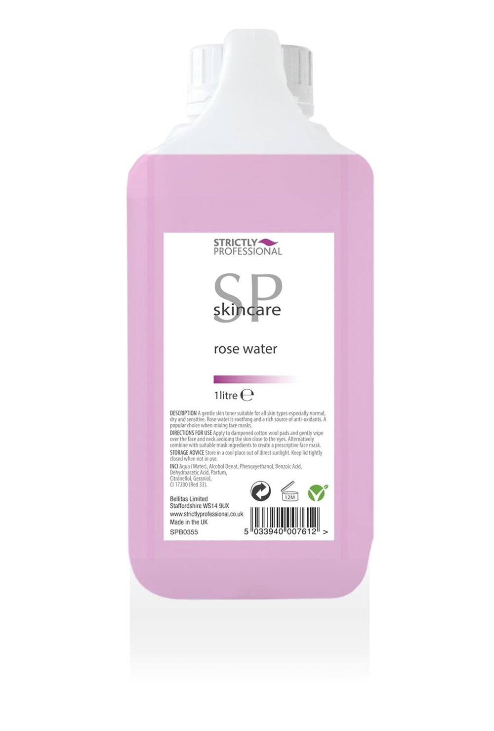 Strictly Professional Rose Water - Strictly Professional